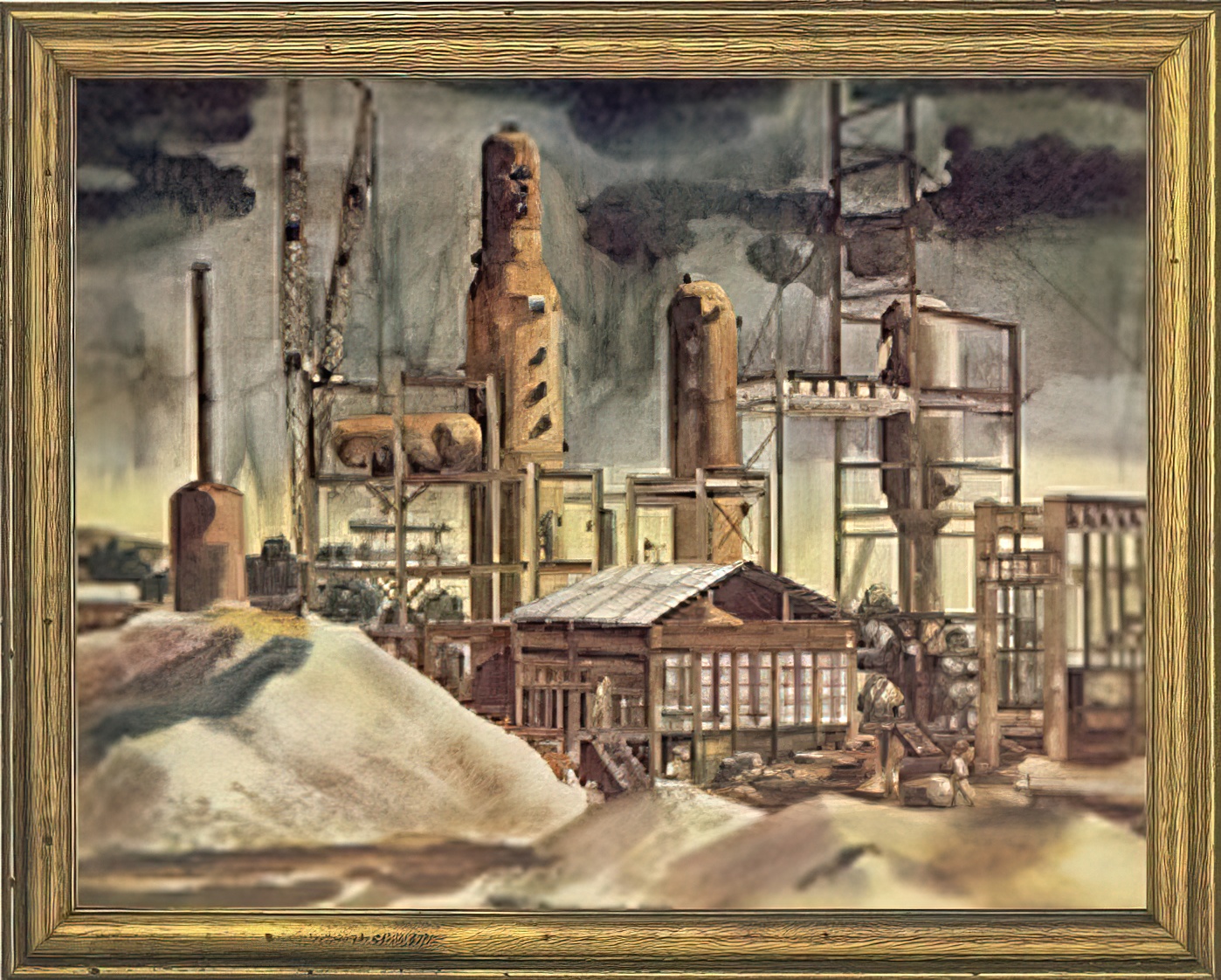 Adolph Dehn's Paintings